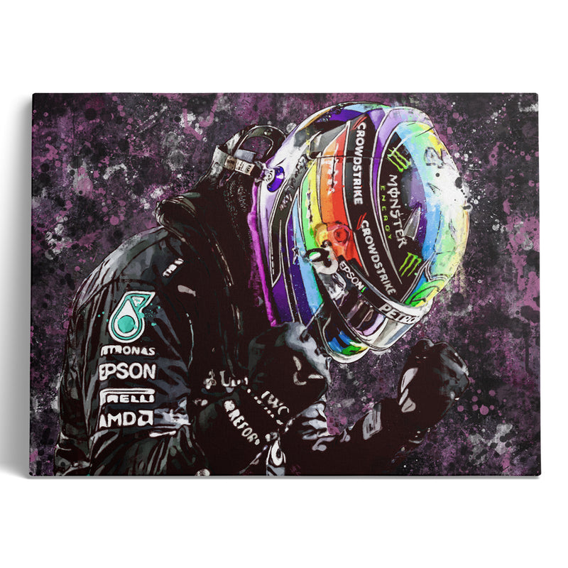 Splat Portraits F1: Art by Samuel Becker | Sixty Iconic