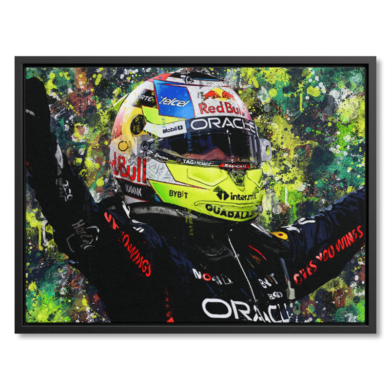 Splat Portraits F1: Art by Samuel Becker | Sixty Iconic