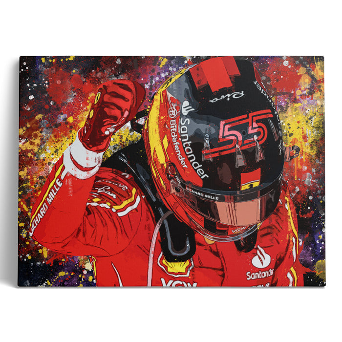Splat Portraits F1: Art by Samuel Becker | Sixty Iconic