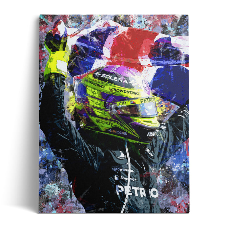 Splat Portraits F1: Art by Samuel Becker | Sixty Iconic