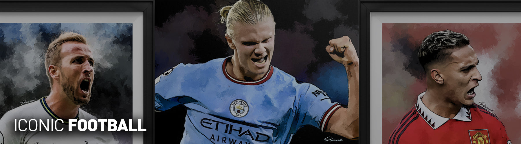 Iconic Football: Art by Samuel Becker | Sixty Iconic